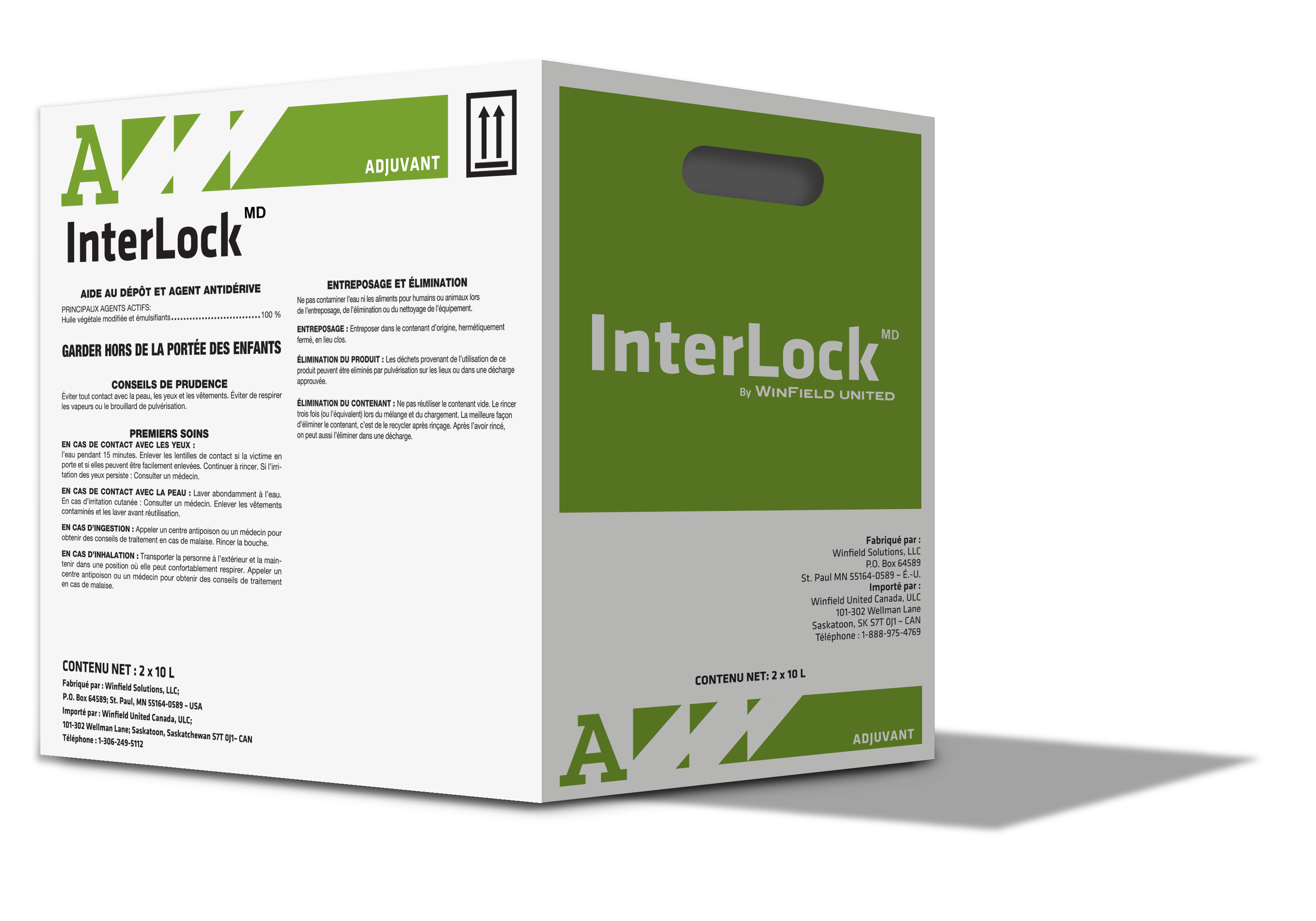 Adjuvant InterLockMD | Réduit la dérive de pulvérisation | WinField ...